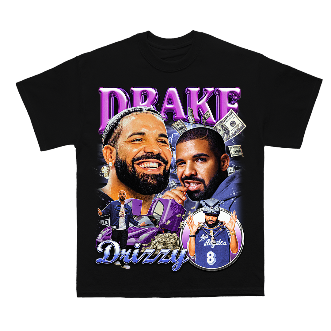 Drizzy Drake T-shirt – Retro Garms